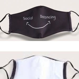 Accessories | New Slogan Face Mask Social Distancing Wfilter | Poshmark